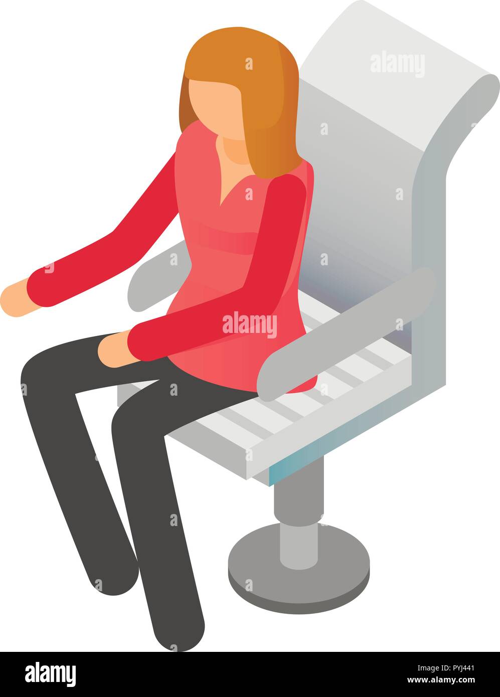 Brunet woman Stock Vector Images - Alamy