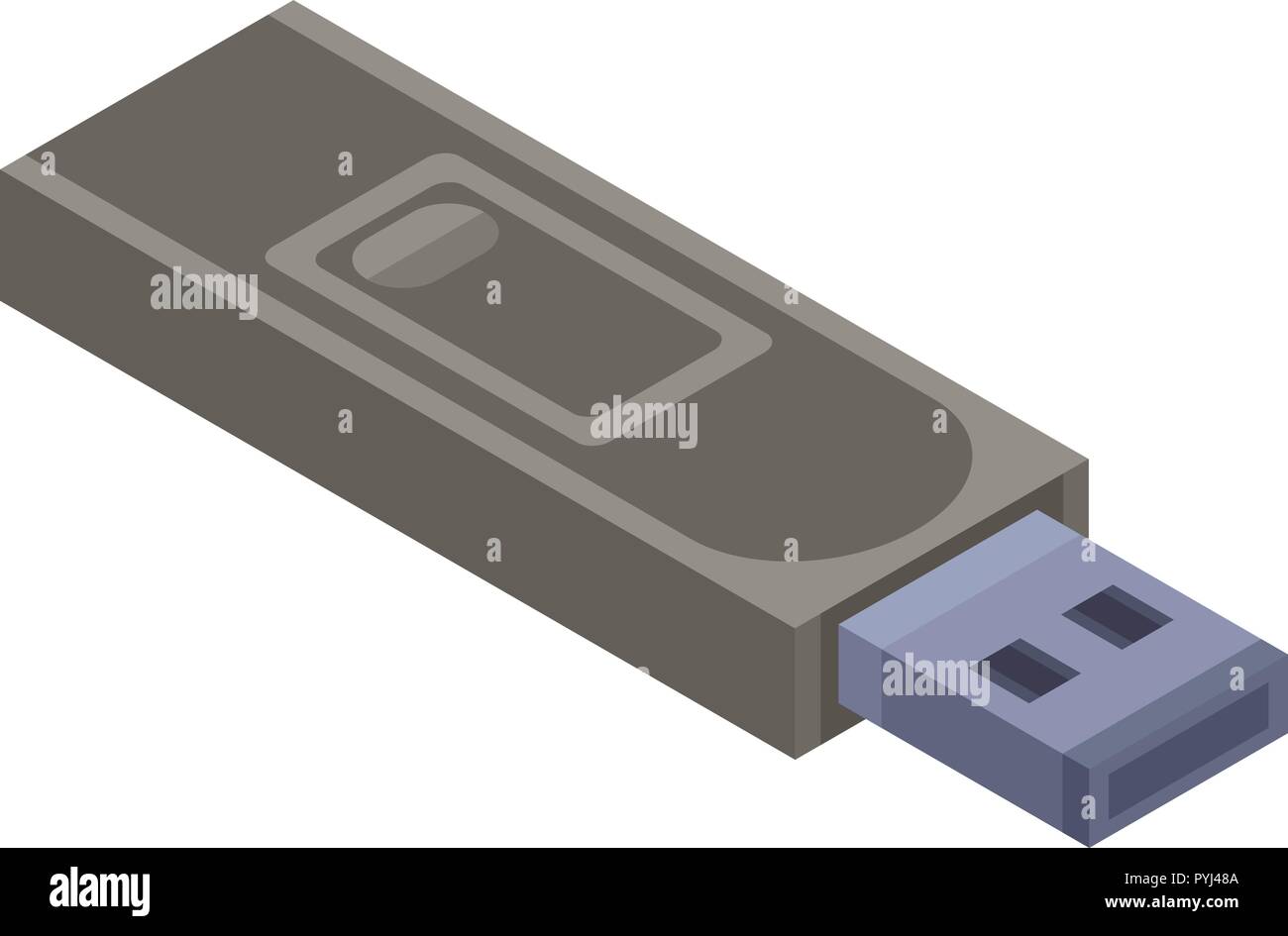 Cartoon pen drive Cut Out Stock Images & Pictures - Alamy