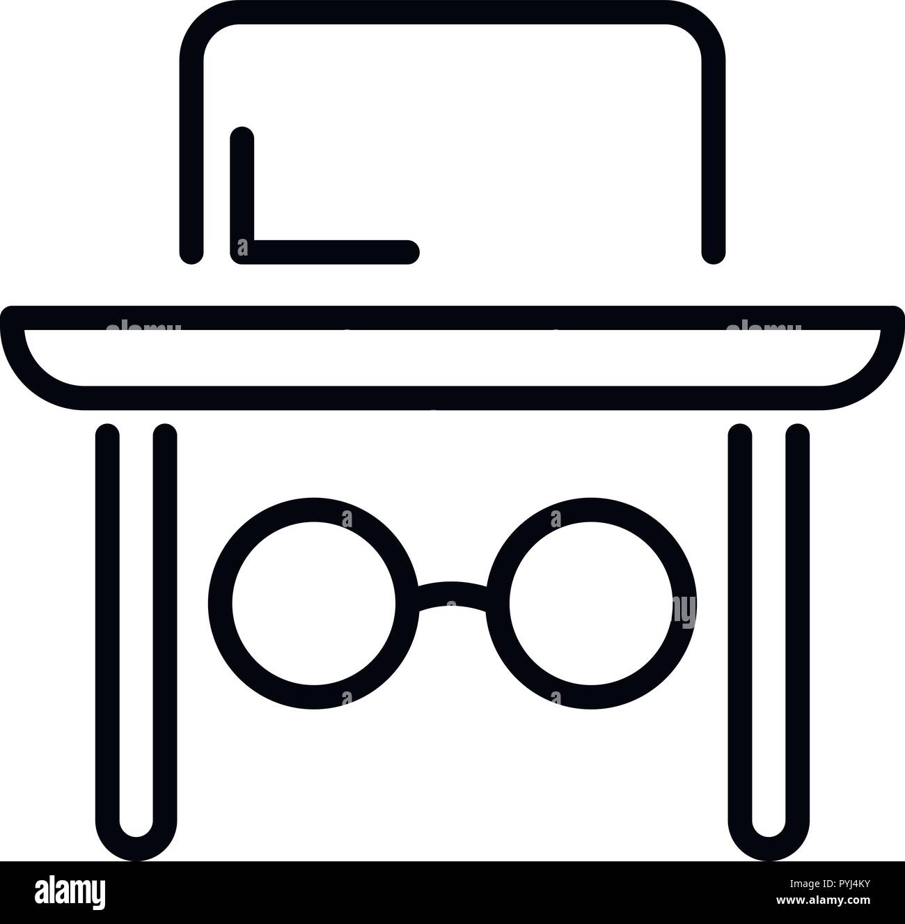 Jewish man face icon, outline style Stock Vector Image & Art - Alamy