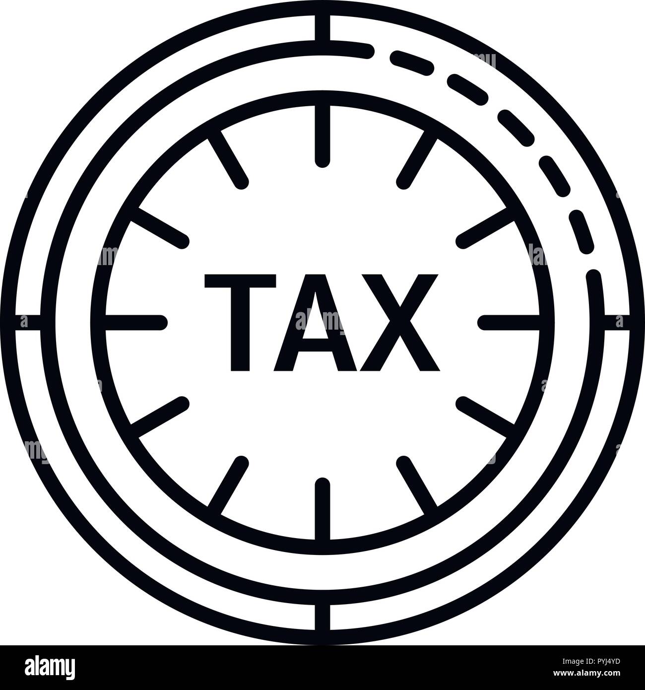 Alarm clock icon commercial Stock Vector Images - Alamy