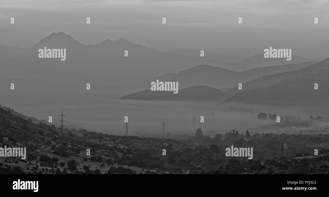 Sunlight slope Black and White Stock Photos & Images - Alamy