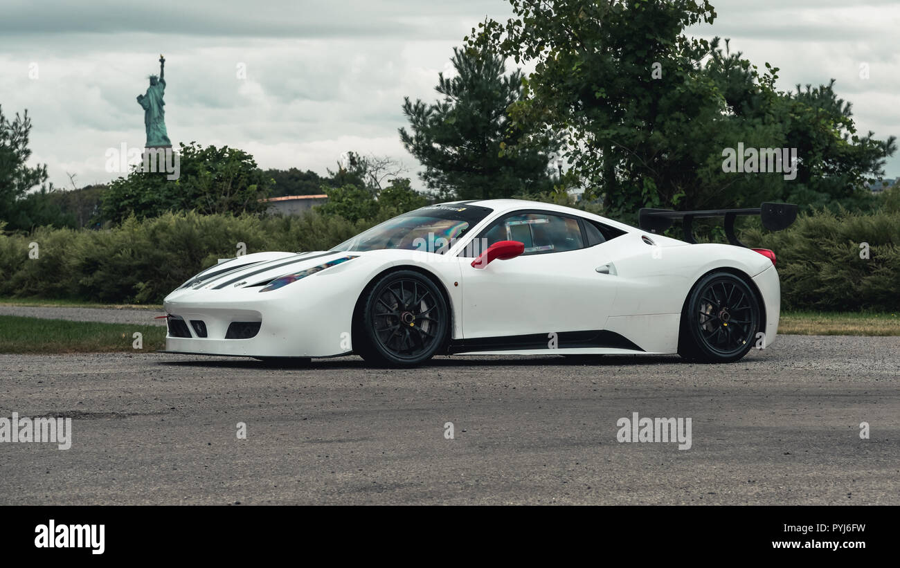 Ferrari statue hi-res stock photography and images - Alamy