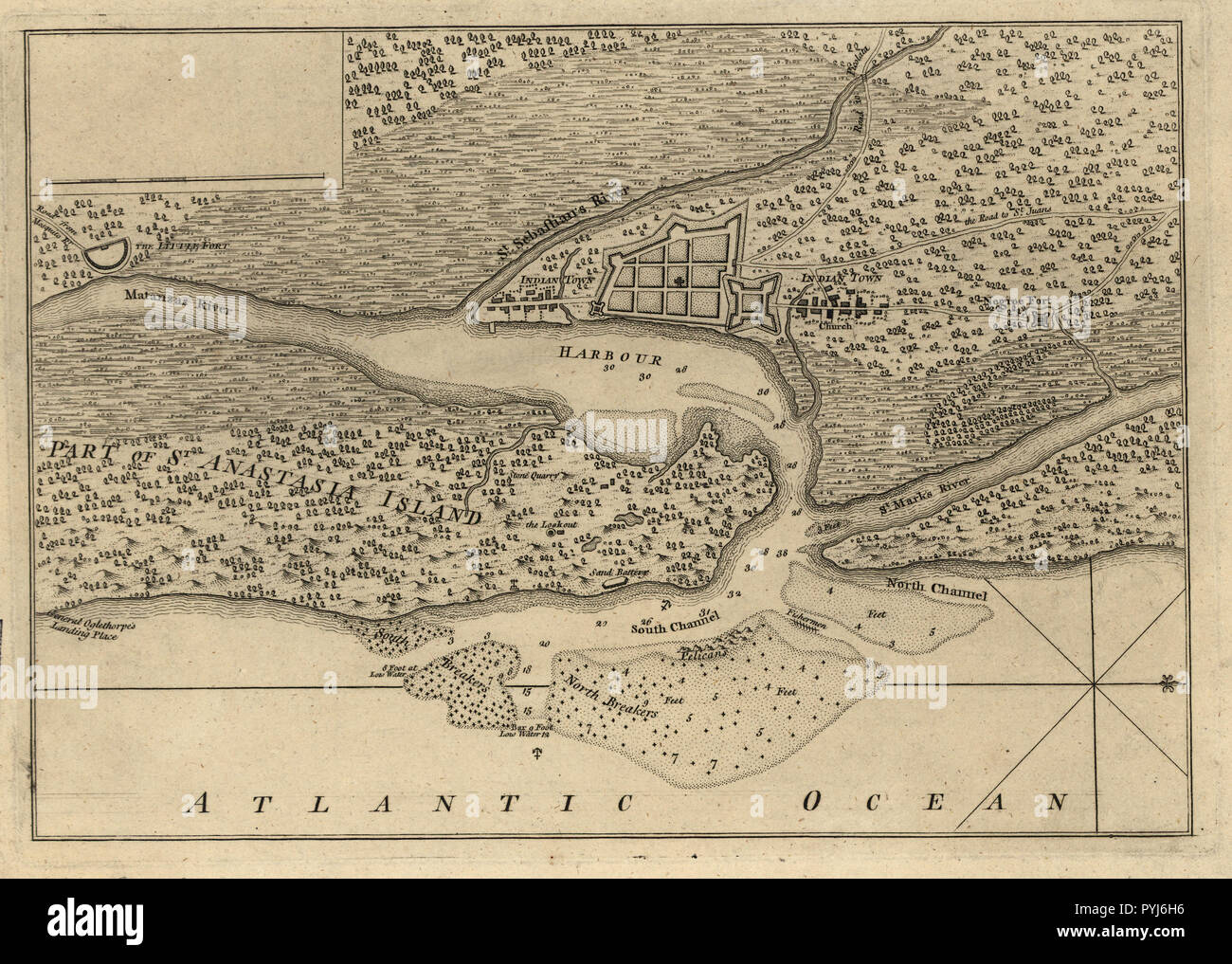 1700s maps hi-res stock photography and images - Alamy