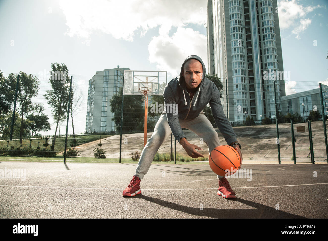 Training man hi-res stock photography and images - Alamy