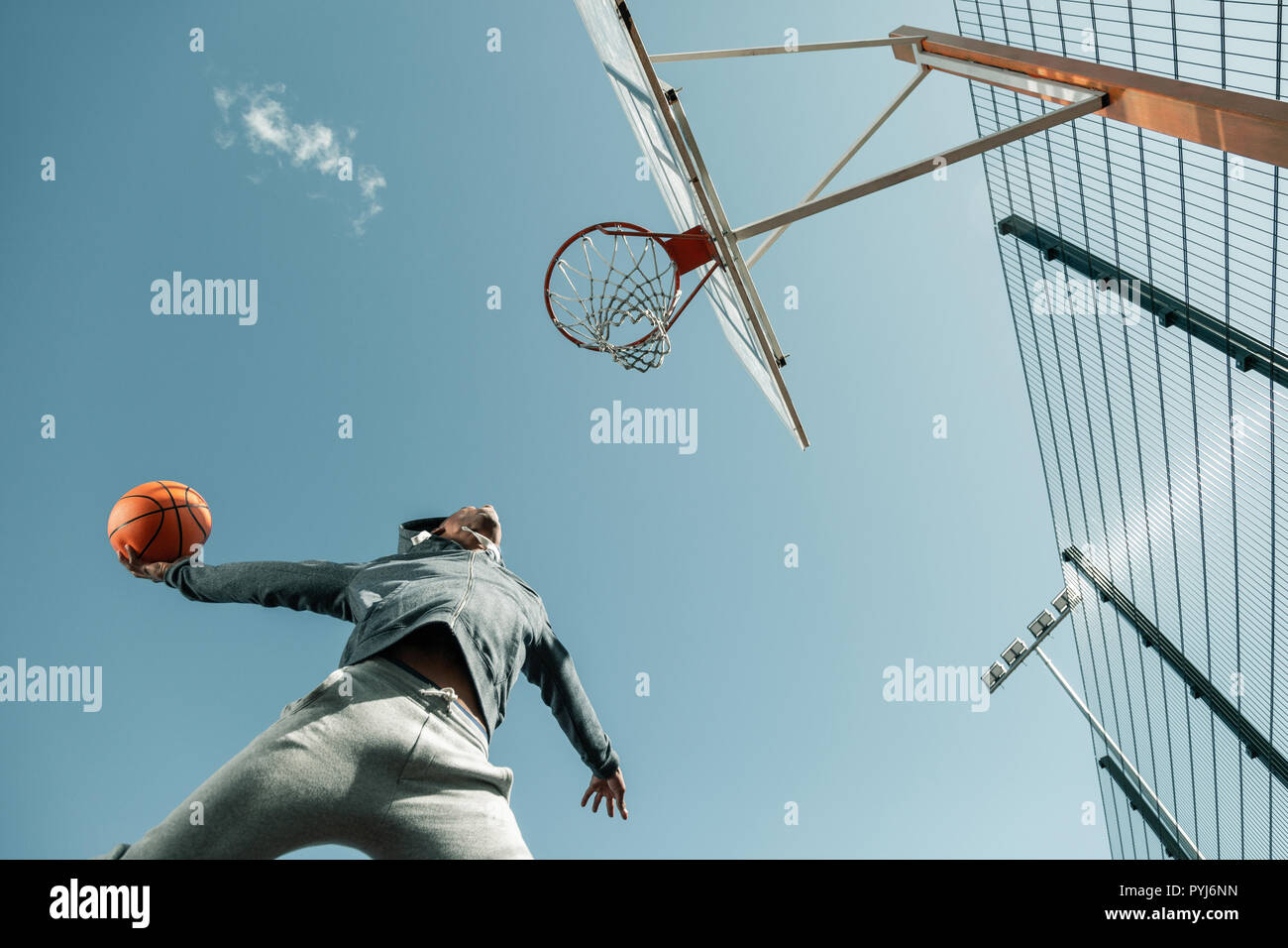 Jump throw hi-res stock photography and images - Alamy