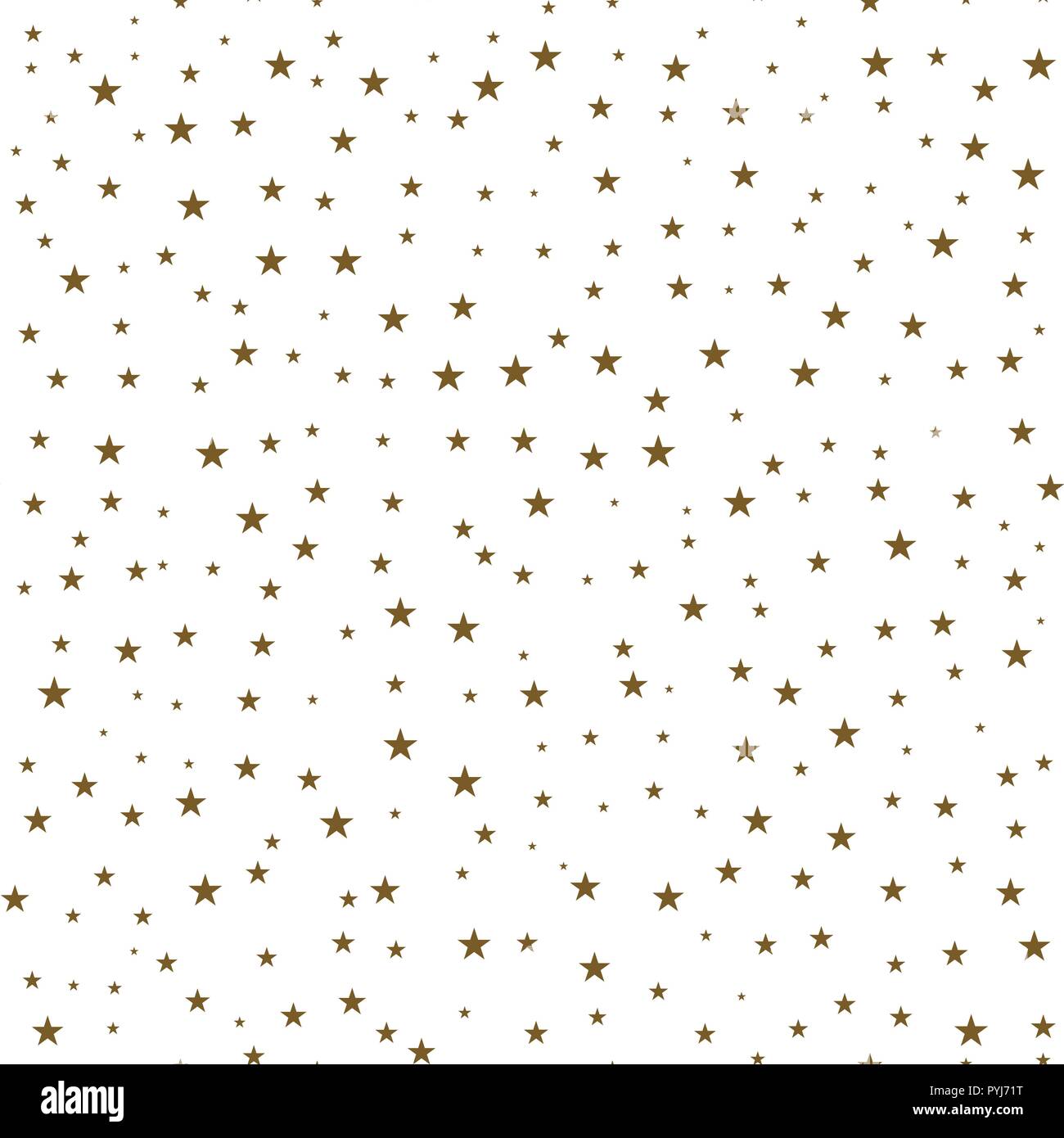 Holiday background, seamless pattern with stars. Vector illustration ...
