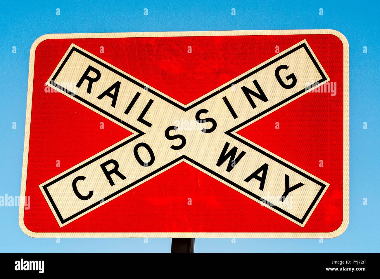 Train Crossing Sign