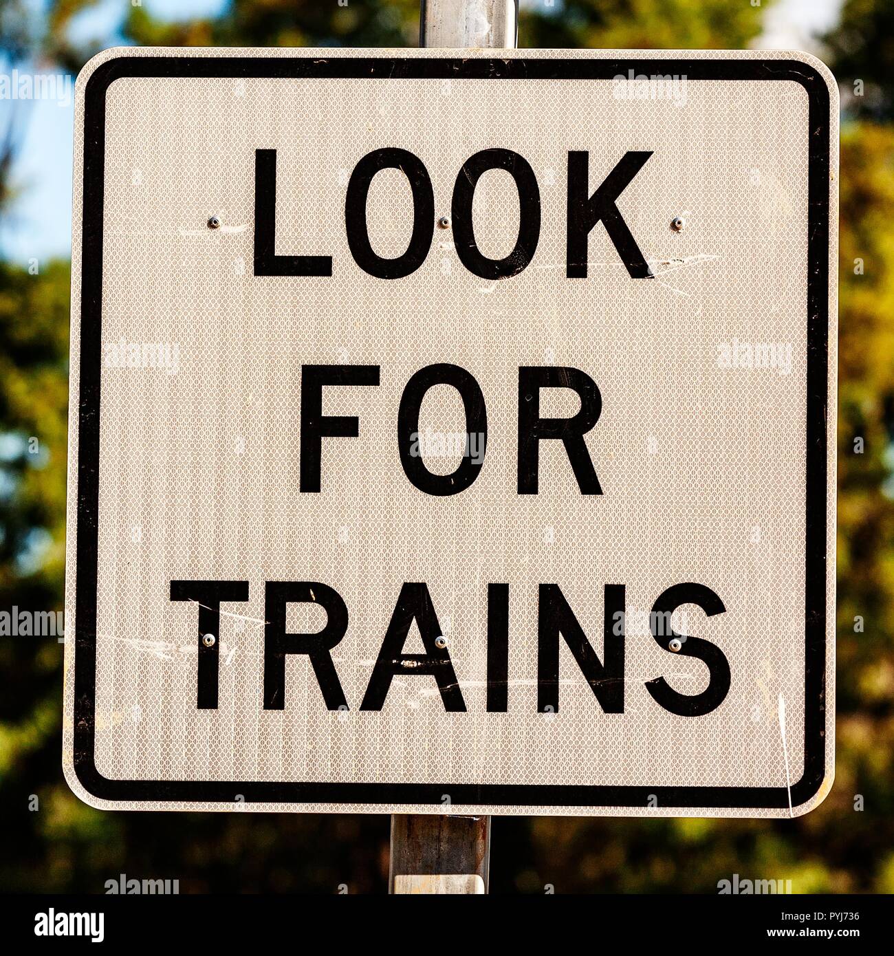 Traffic signs for road and railway hi-res stock photography and images ...