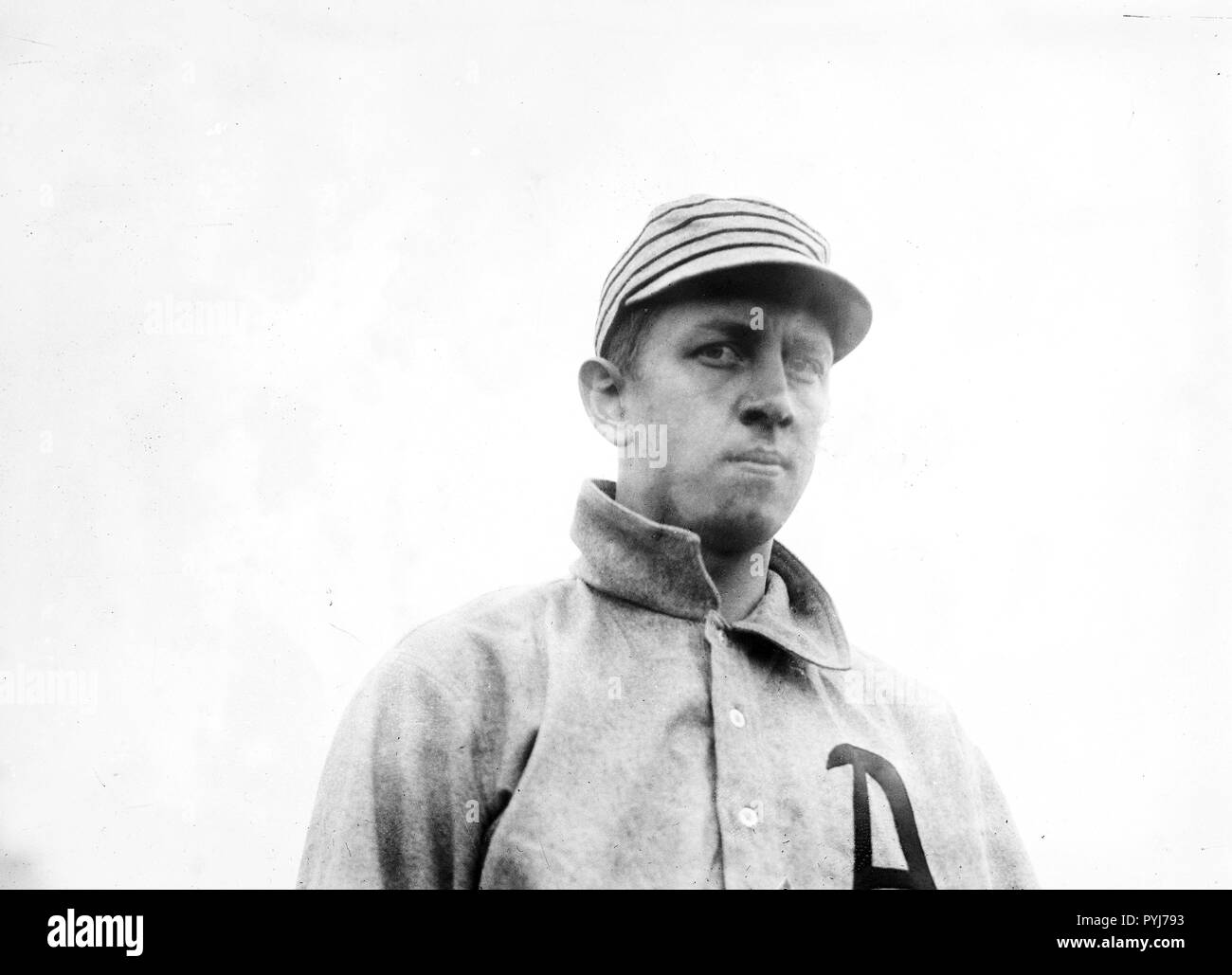 Eddie Collins, Philadelphia, AL (baseball) ca. 1911 Stock Photo - Alamy