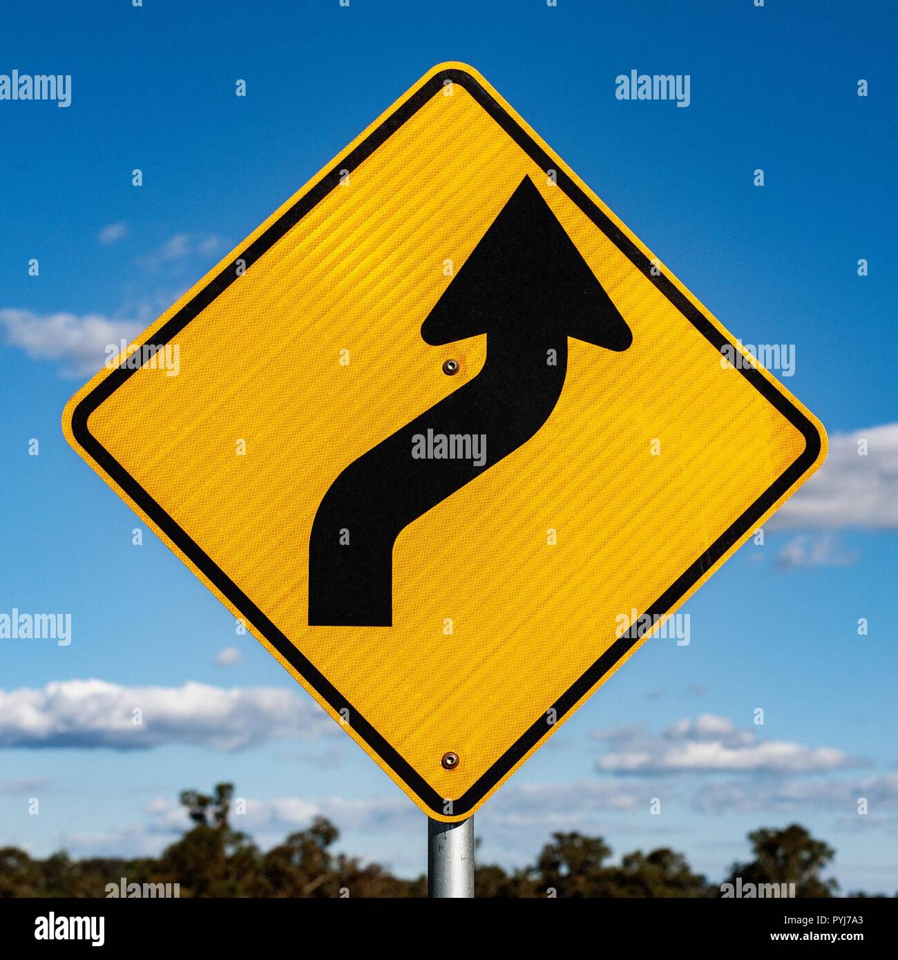 Australian road signs hi-res stock photography and images - Alamy