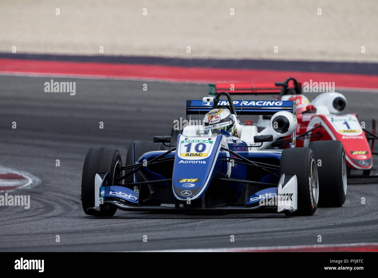 Misano Adriatico, Italy - August 25, 2018: A Dallara F317 – Mercedes ...