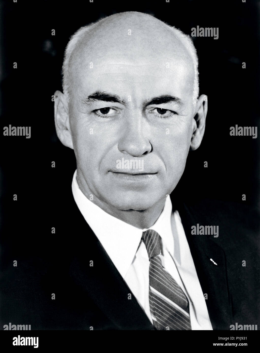 (Jan. 1965) --- Portrait of Dr. Robert R. Gilruth, Director of the ...