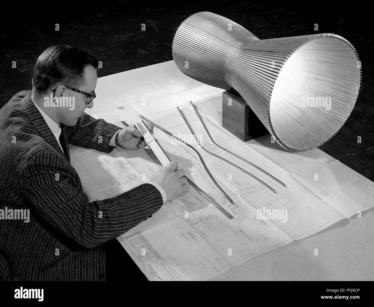 An engineer at the National Aeronautics and Space Administration (NASA ...