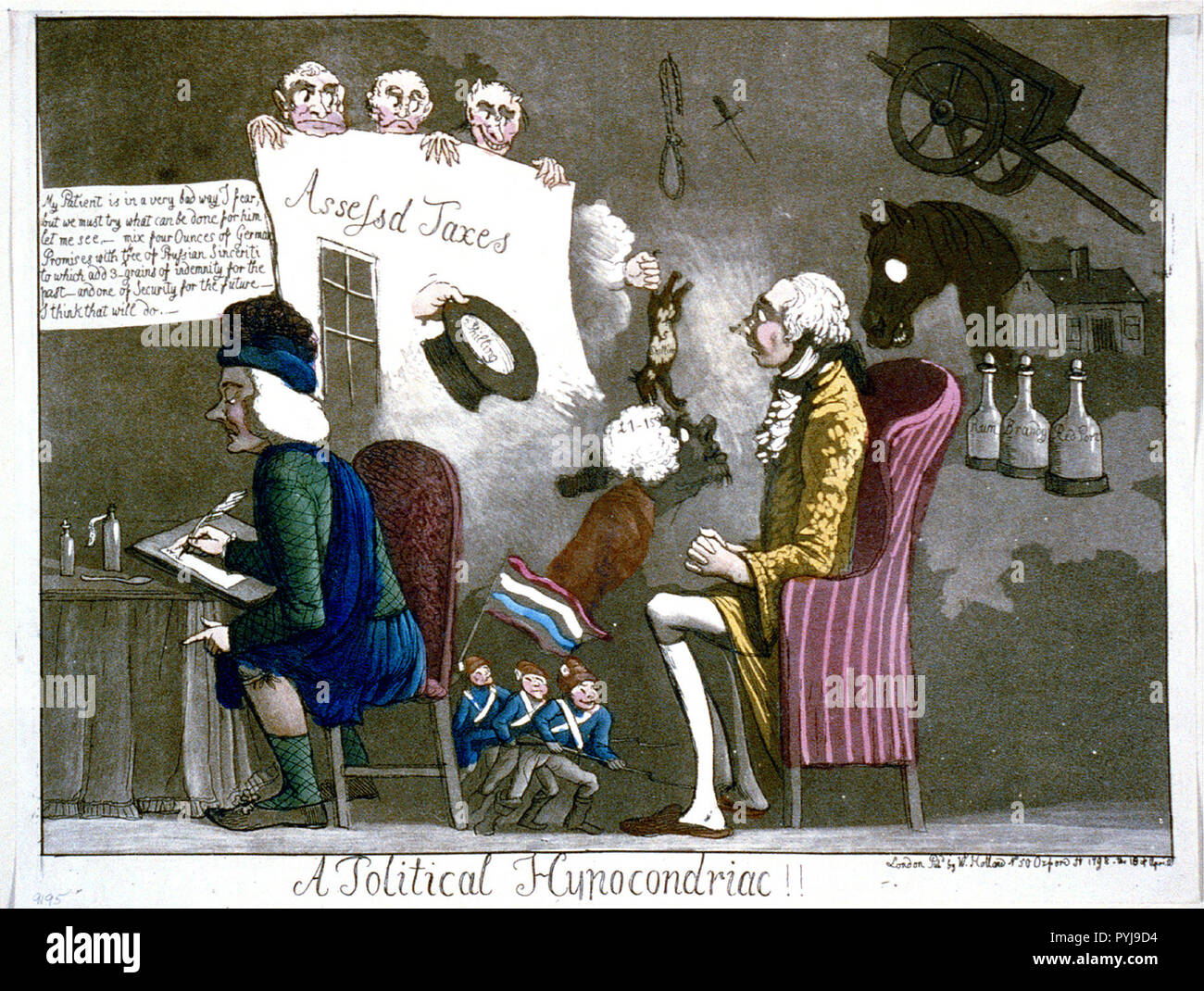 1700s british cartoons hi-res stock photography and images - Alamy