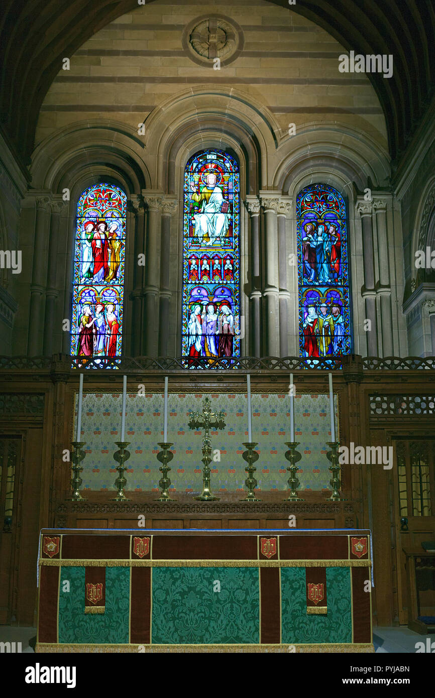 The Alter in All Saints Church, Helmsley, North Yorkshire UK Stock ...