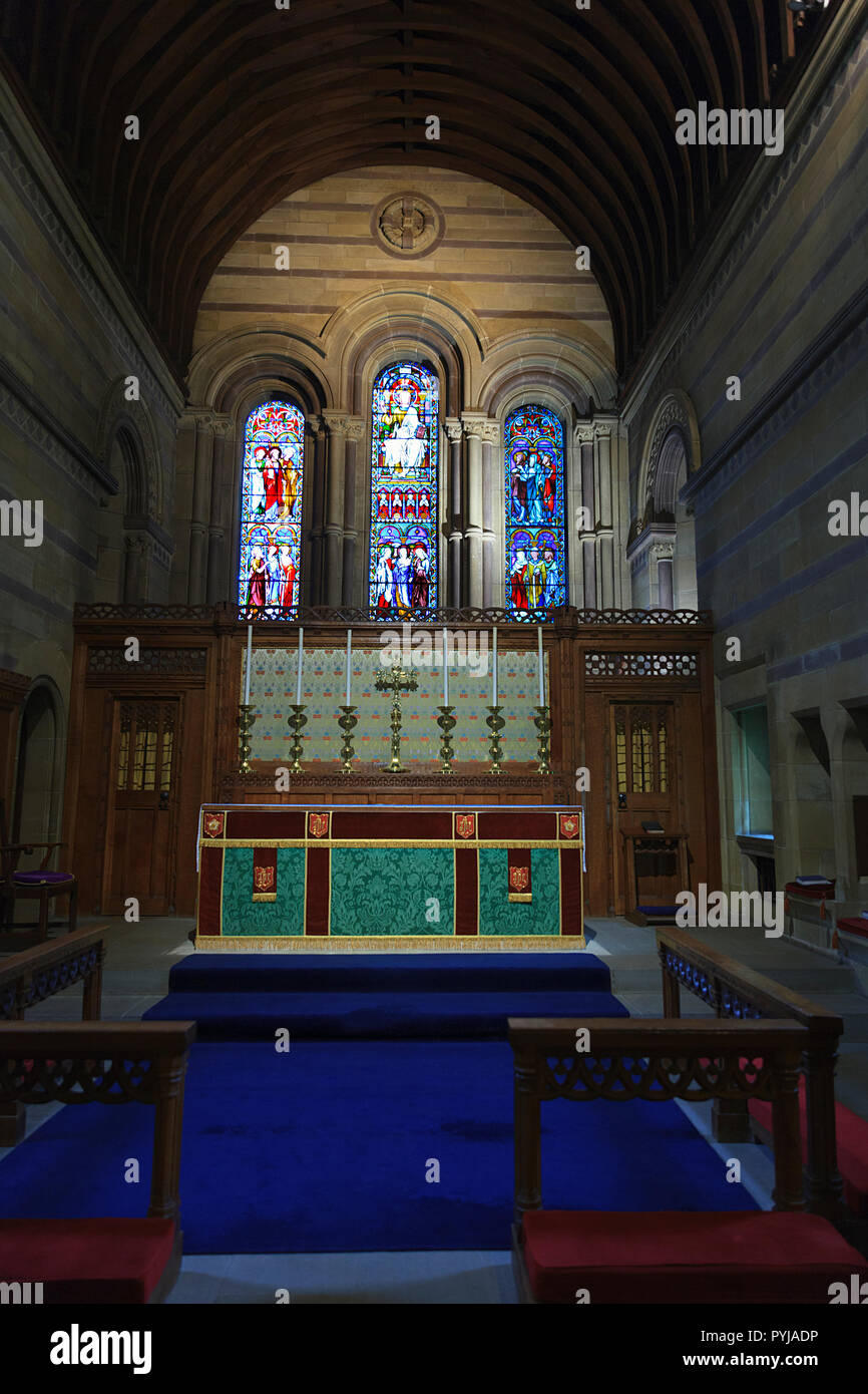 The Alter in All Saints Church, Helmsley, North Yorkshire UK Stock ...