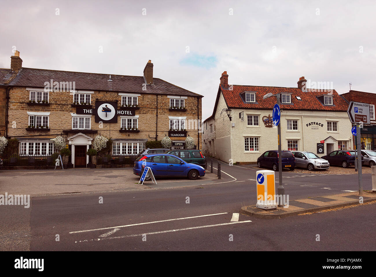 Helmsley Town Centre North Yorkshire UK Stock Photo - Alamy