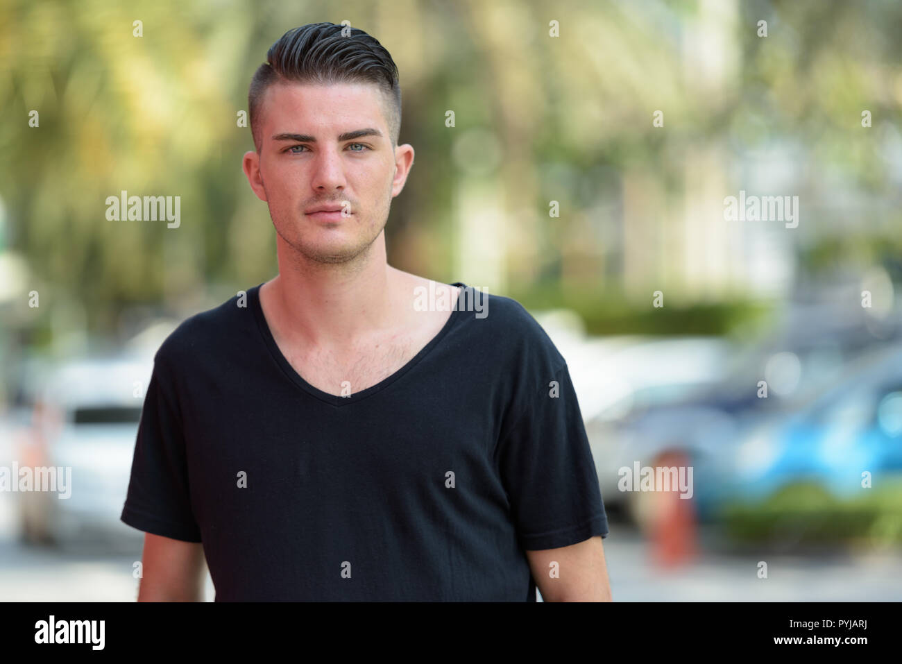 Handsome car hi-res stock photography and images - Alamy