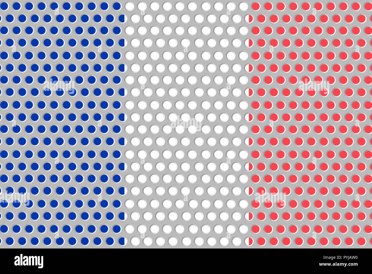 Flag of France on a metal wall background Stock Photo - Alamy
