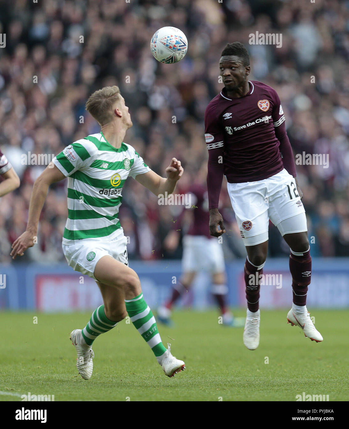 Ball celtics kristoffer ajer hi-res stock photography and images - Alamy