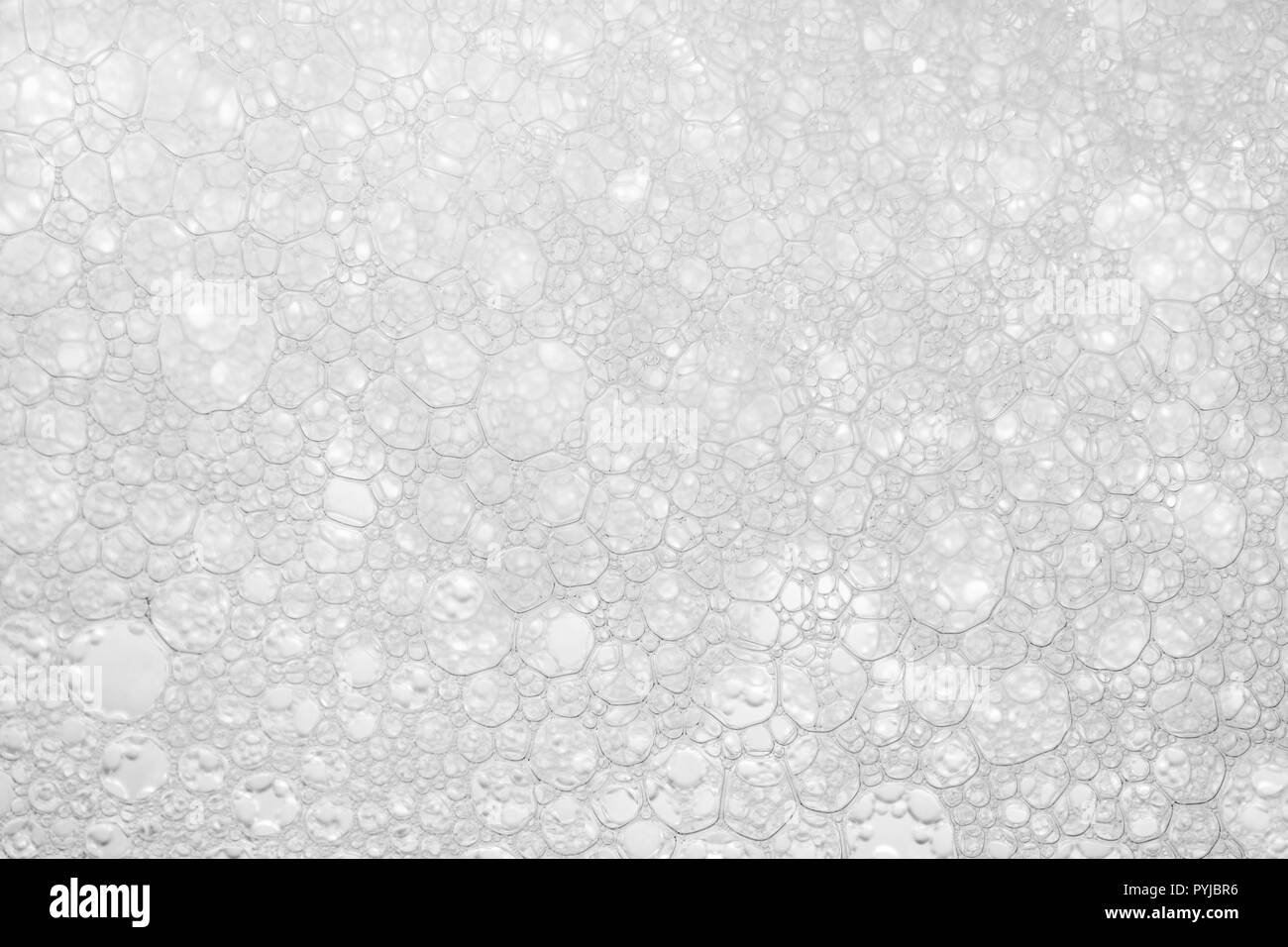 white foam texture abstract background closeup Stock Photo - Alamy