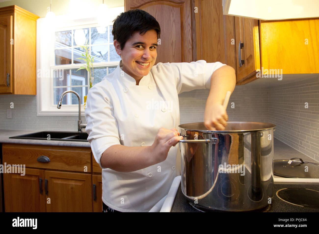 Chef jacket hi-res stock photography and images - Alamy