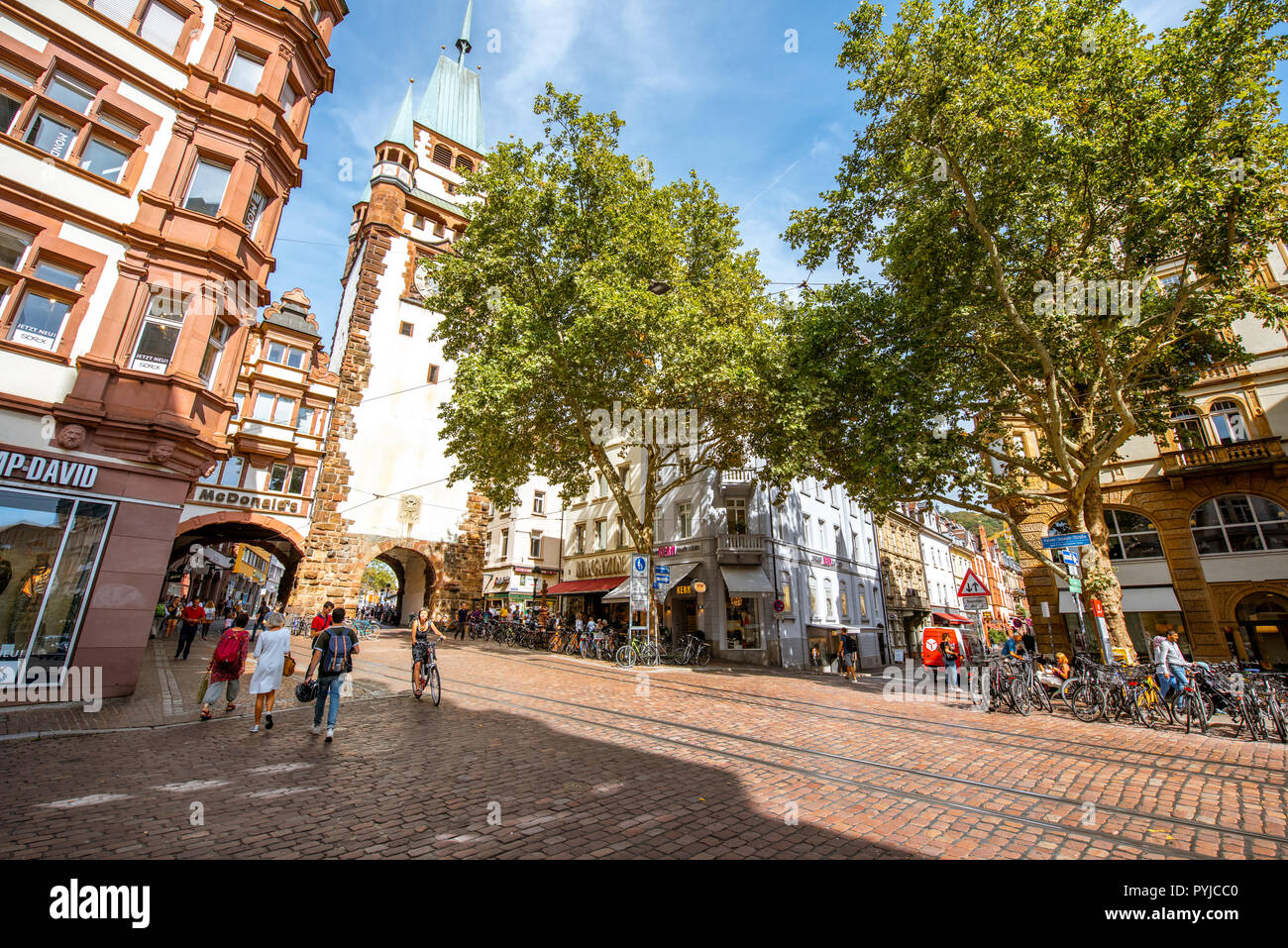 Freiburg city view hi-res stock photography and images - Alamy