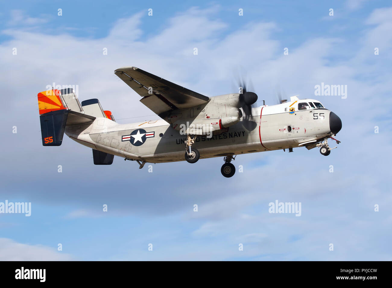 C2 greyhound plane hi-res stock photography and images - Alamy