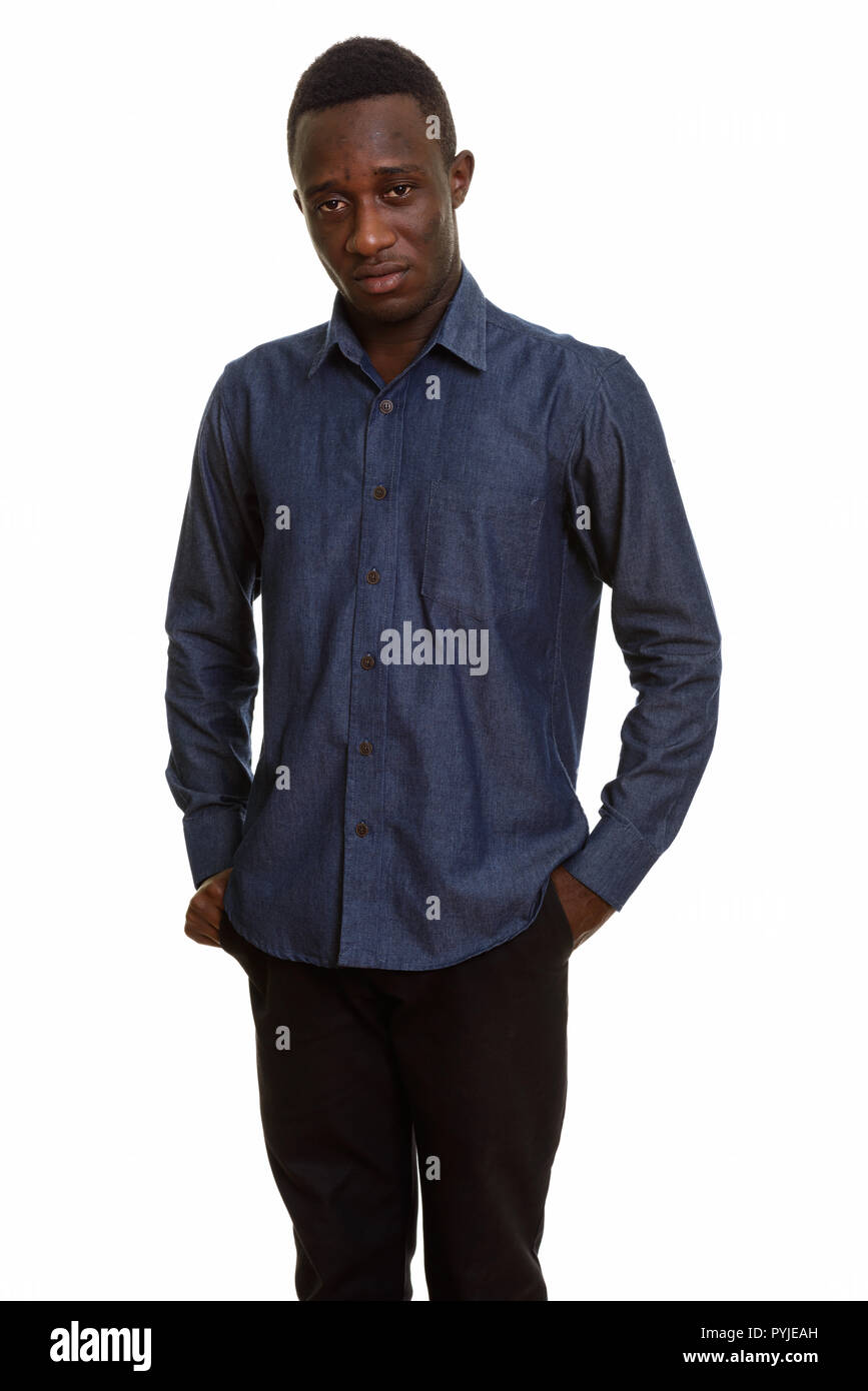 African black man hi-res stock photography and images - Alamy