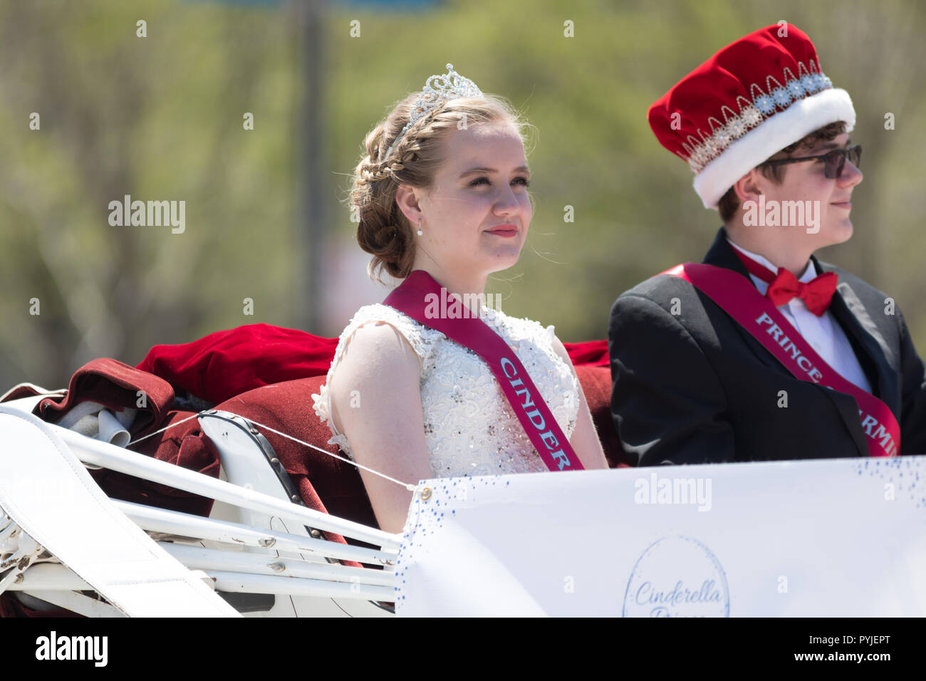 Chicago, Illinois, USA - May 5, 2018: The Polish Constitution Day ...