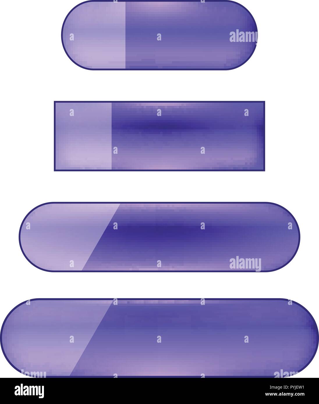 vector web buttons set - purple and violet Stock Vector Image & Art - Alamy