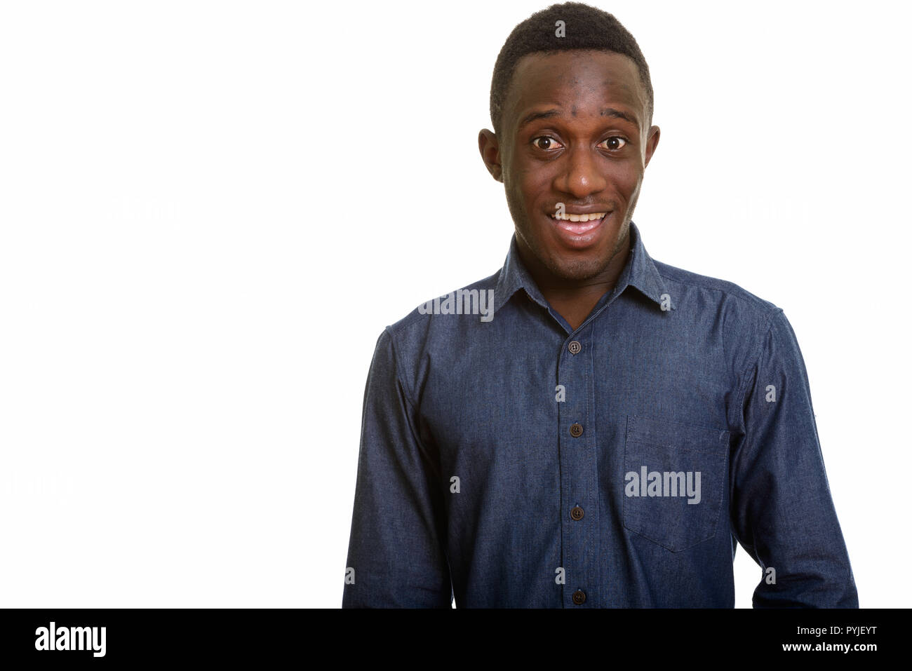 Portrait happy black people hi-res stock photography and images - Alamy