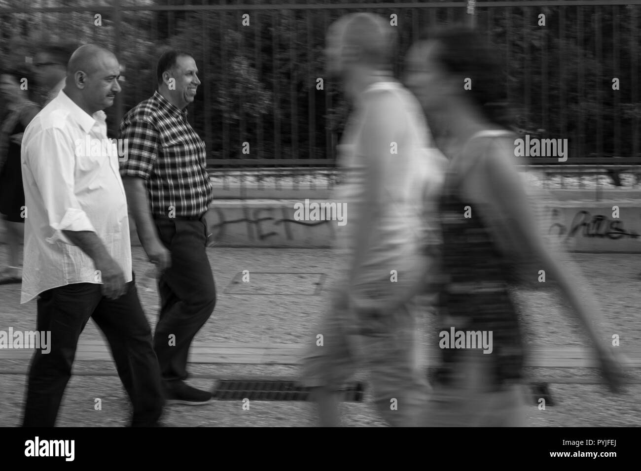 Walking in athens hi-res stock photography and images - Alamy