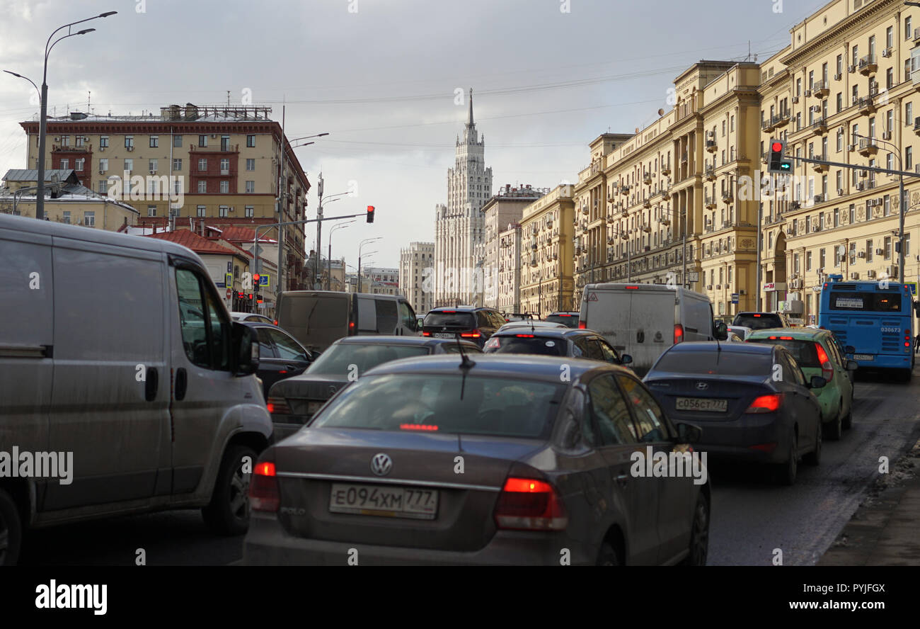 Moscow ring motorway hi-res stock photography and images - Alamy