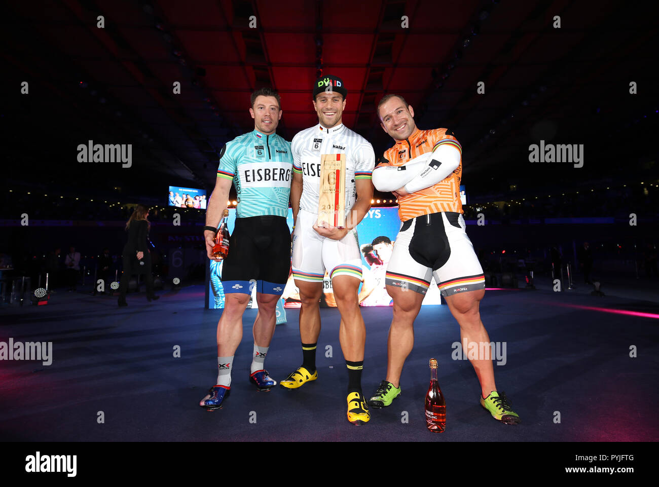 Shane Perkins, Maximilian Levy and Robert Forstemann during day six of ...