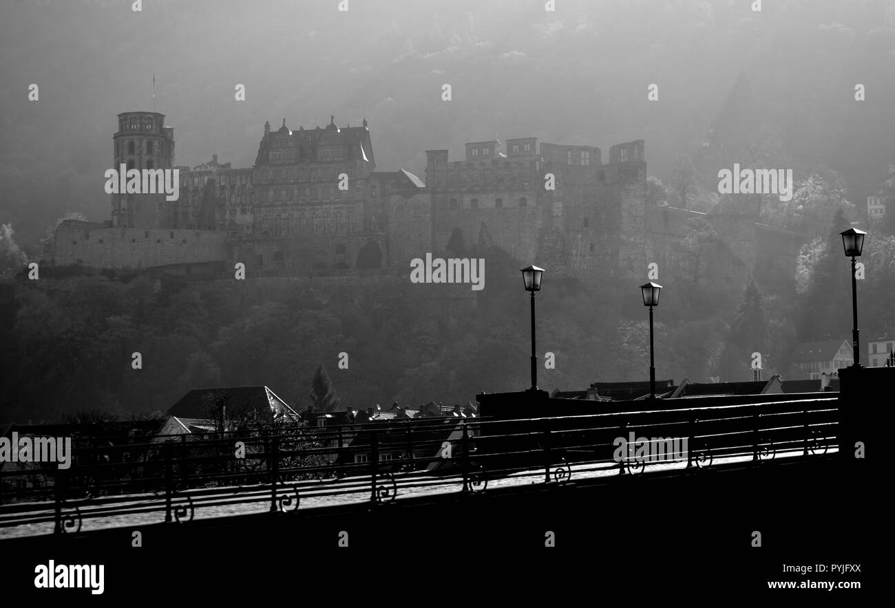 Heidelberg Black and White Stock Photos & Images - Alamy
