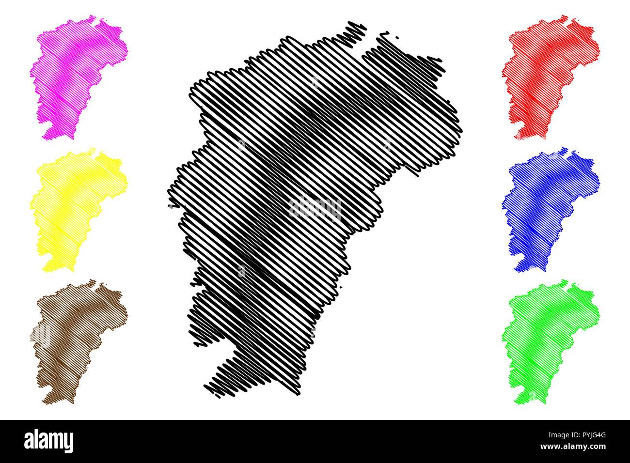 Kiangsi jiangxi china province map Stock Vector Images - Alamy