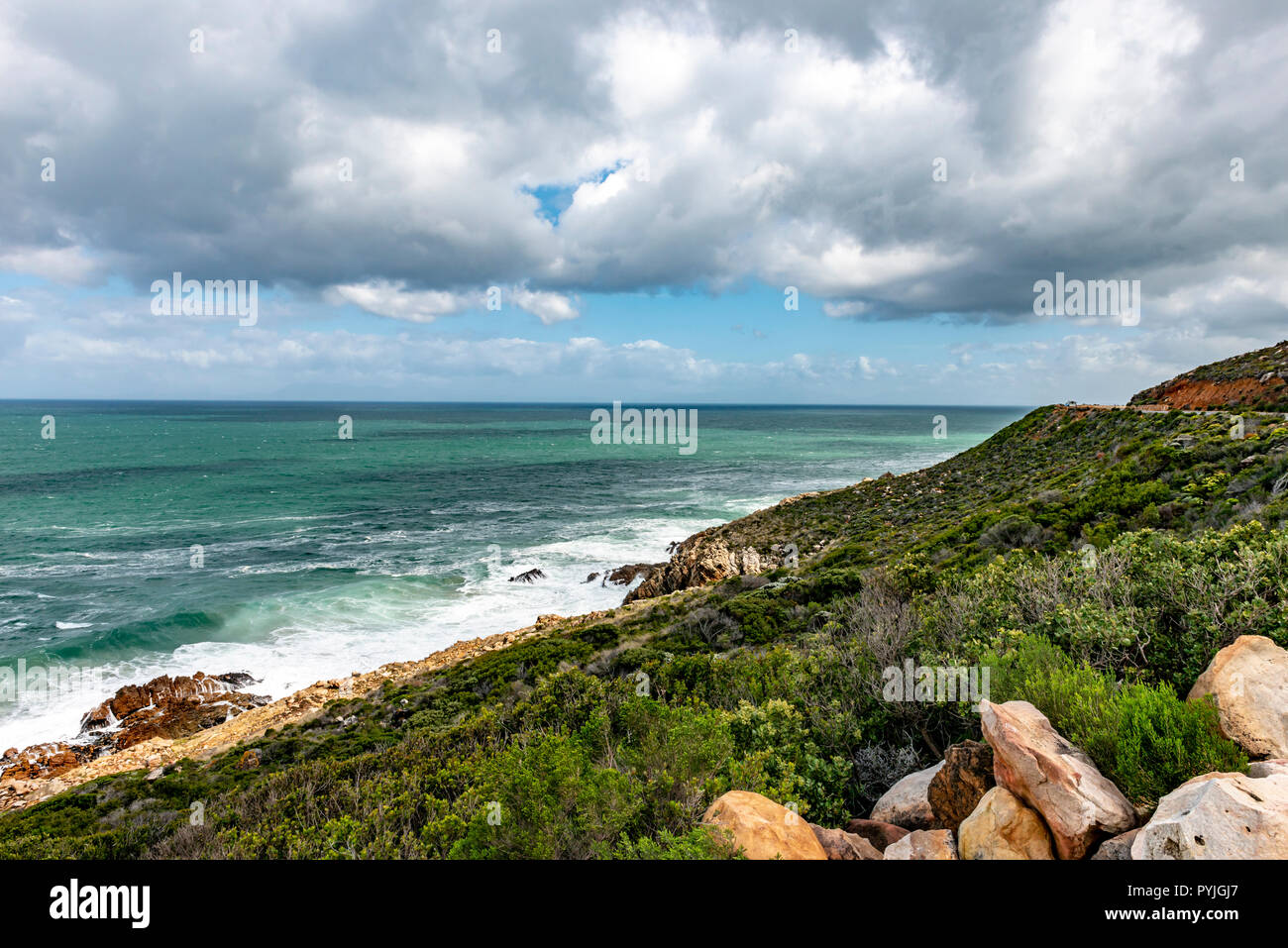 Whale Watching area in Hermanus, South Africa Stock Photo - Alamy