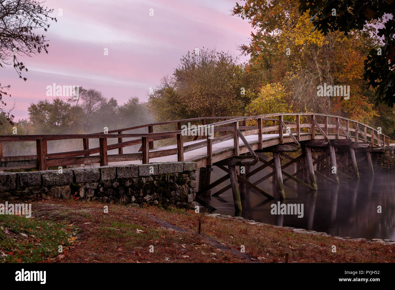 Old North Bridge Stock Photo - Alamy
