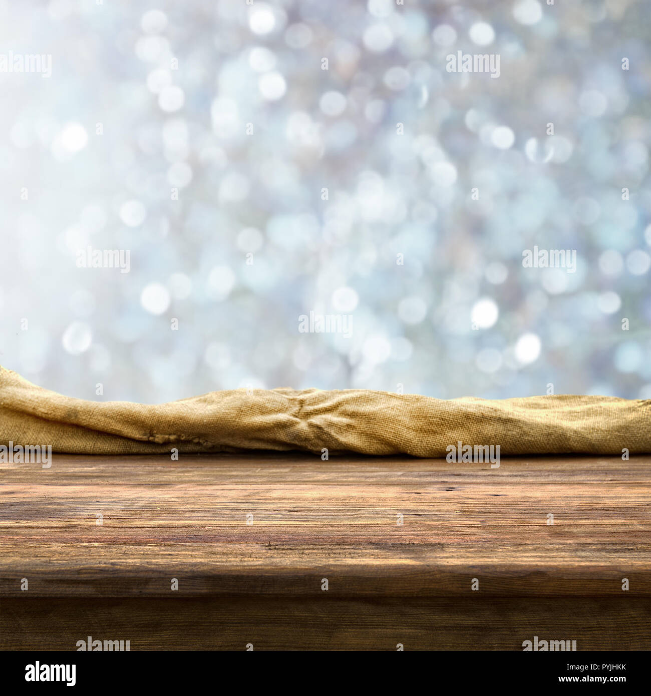 empty table for product display montages Stock Photo - Alamy