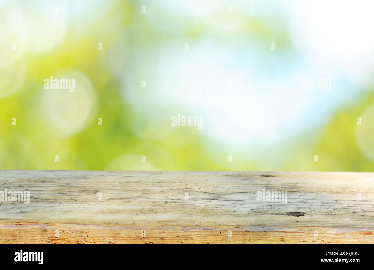 empty table for product display montages Stock Photo - Alamy