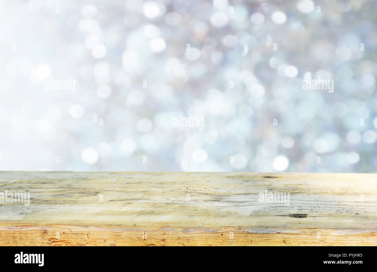 empty table for product display montages Stock Photo - Alamy