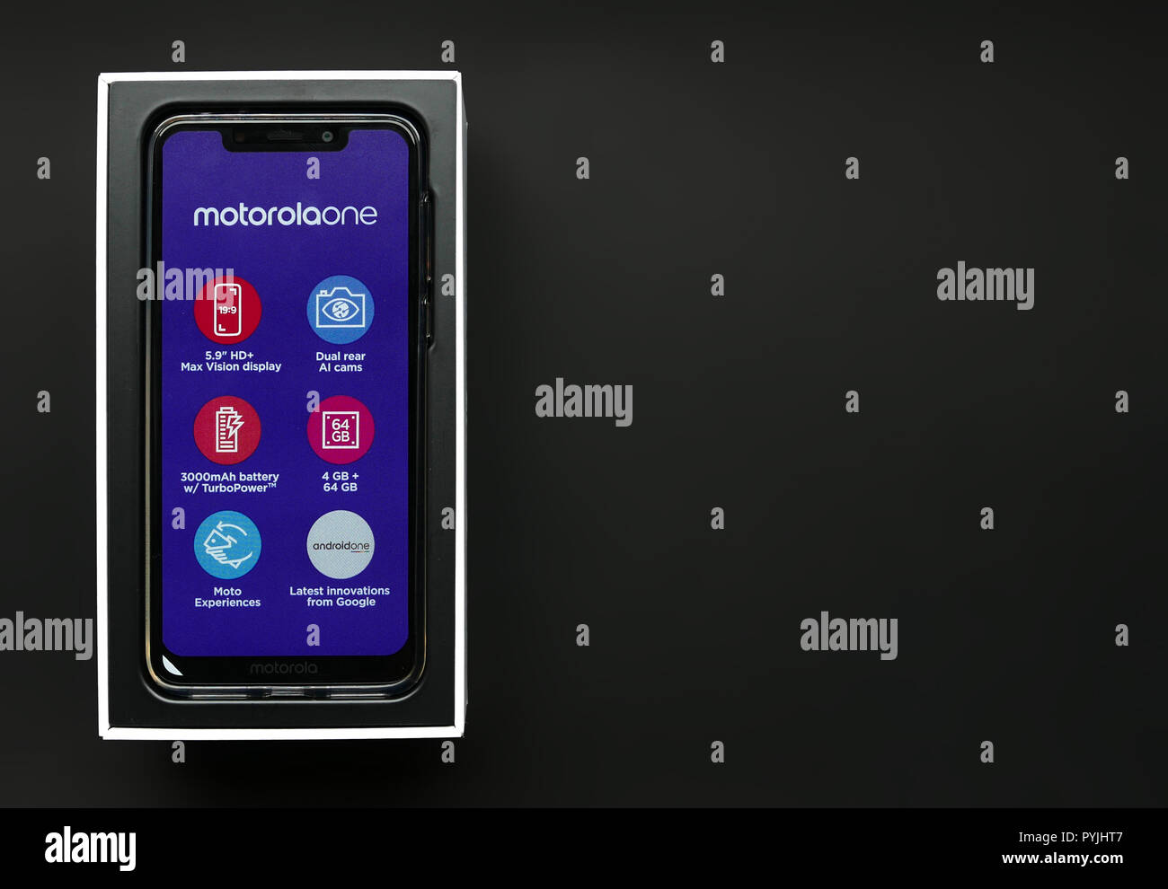 Moto new logo hi-res stock photography and images - Alamy