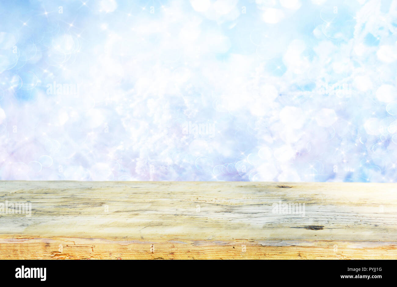 empty table for product display montages Stock Photo - Alamy