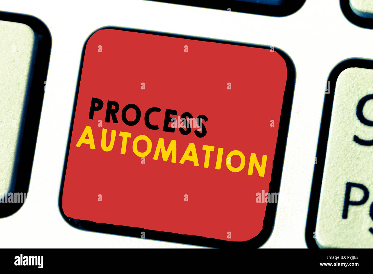 Word writing text Process Automation. Business concept for ...