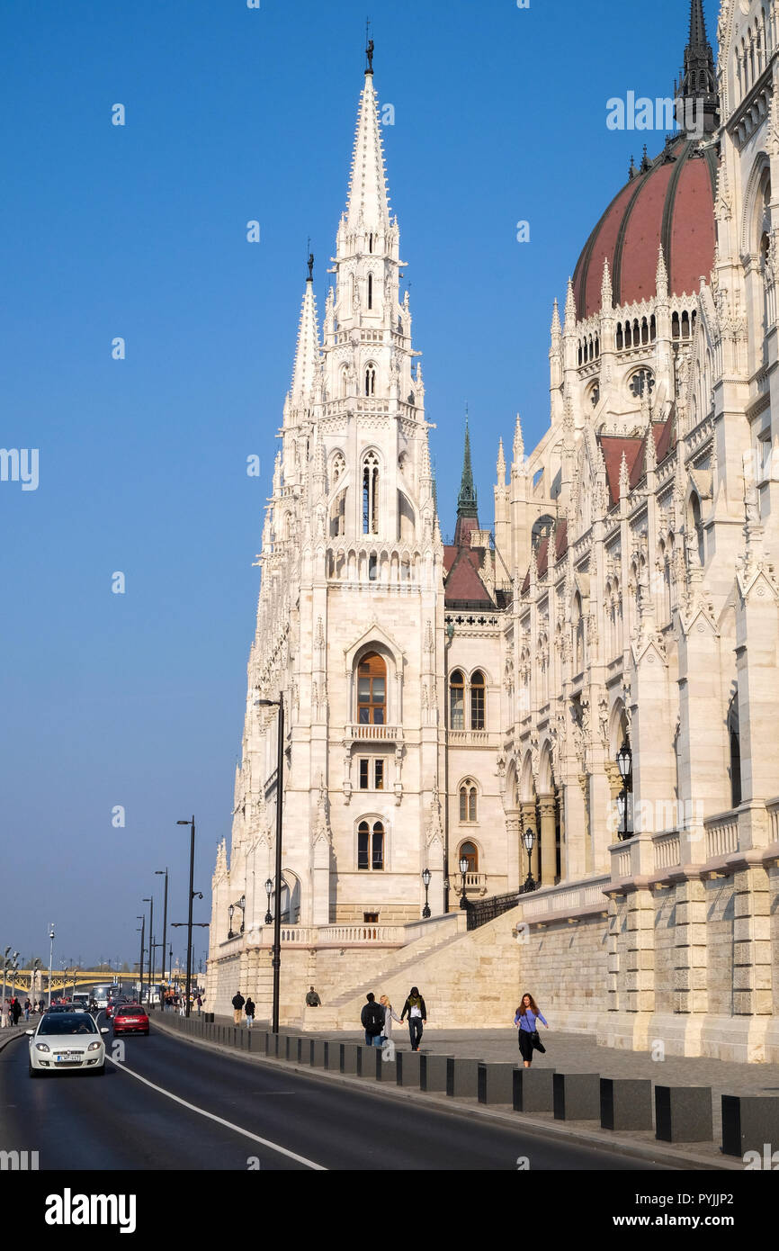 Hungarian Parliament Building, Budapest, capital city of Hungary ...