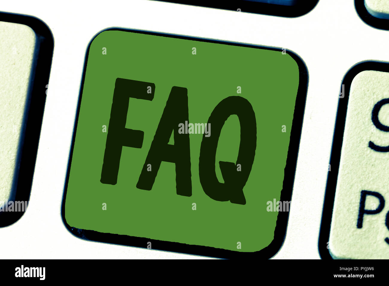Conceptual Hand Writing Showing Faq Business Photo Text A List Of Questions And Answers 