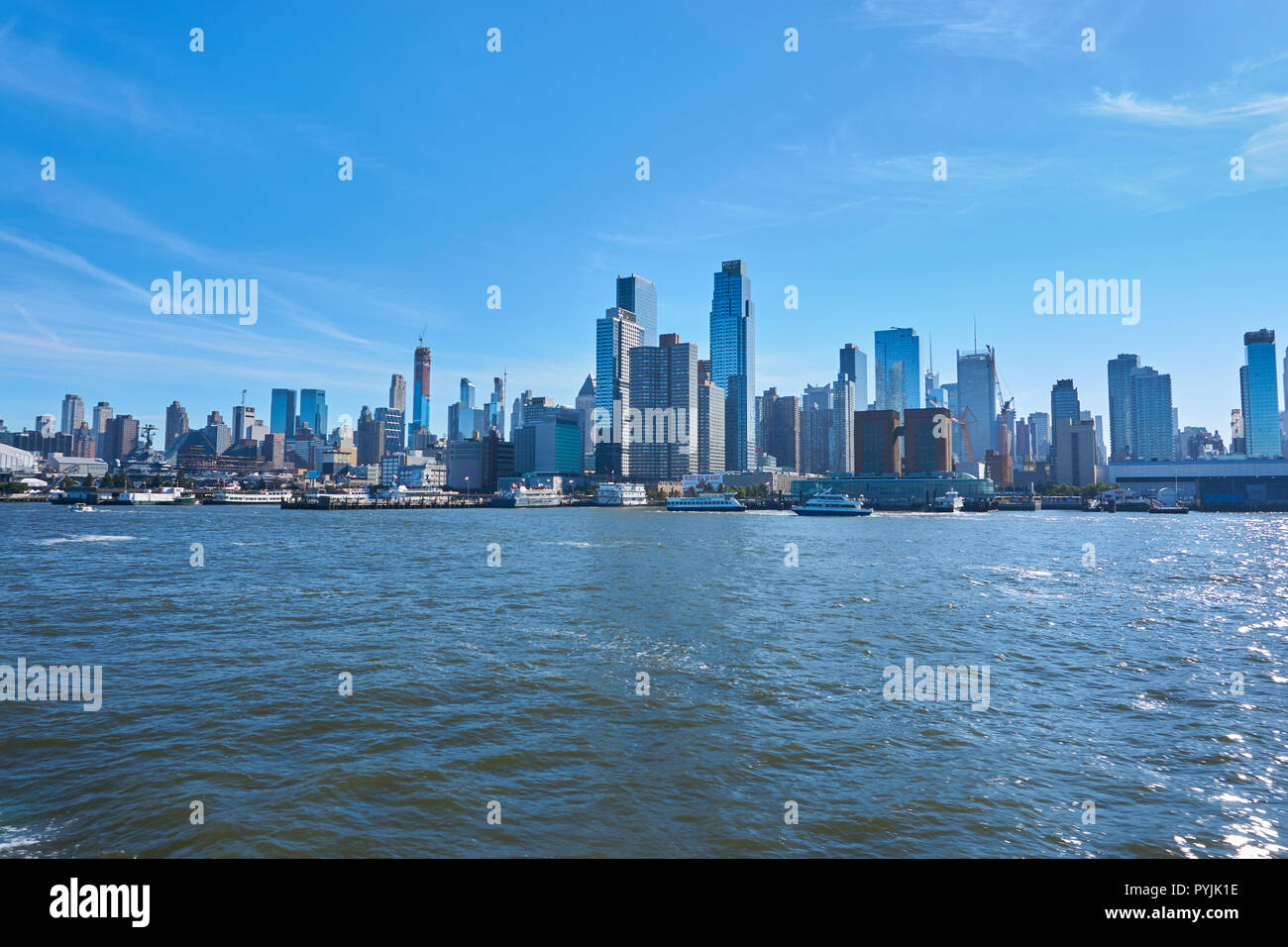New York City skyline Stock Photo - Alamy