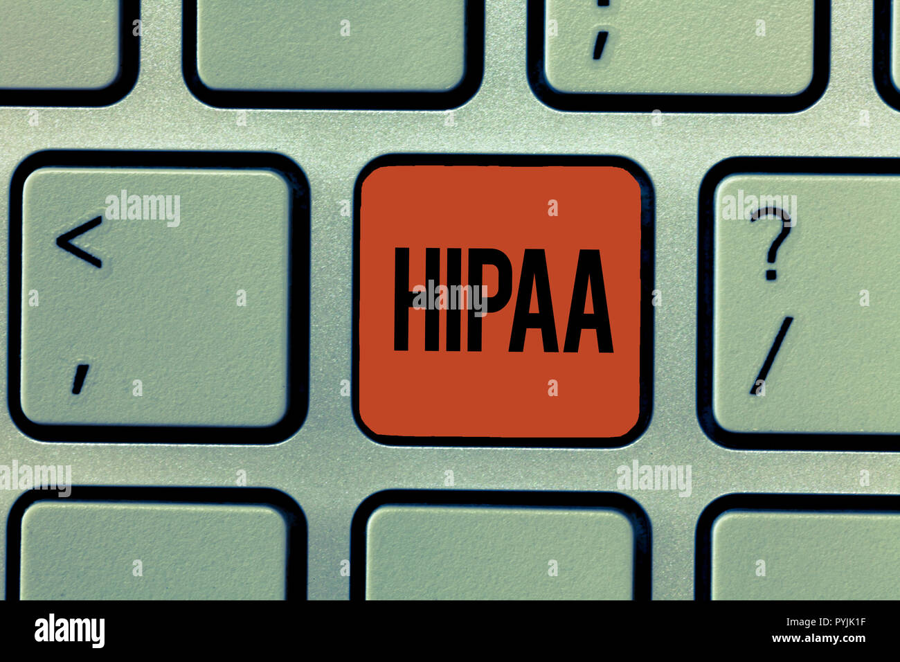 Text sign showing Hipaa. Conceptual photo Acronym stands for Health ...