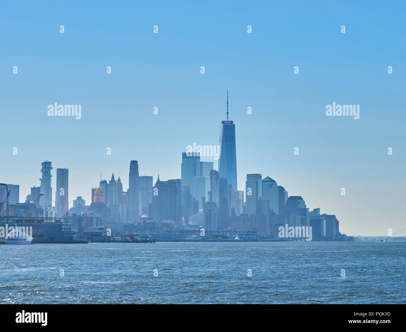 New York City skyline Stock Photo - Alamy